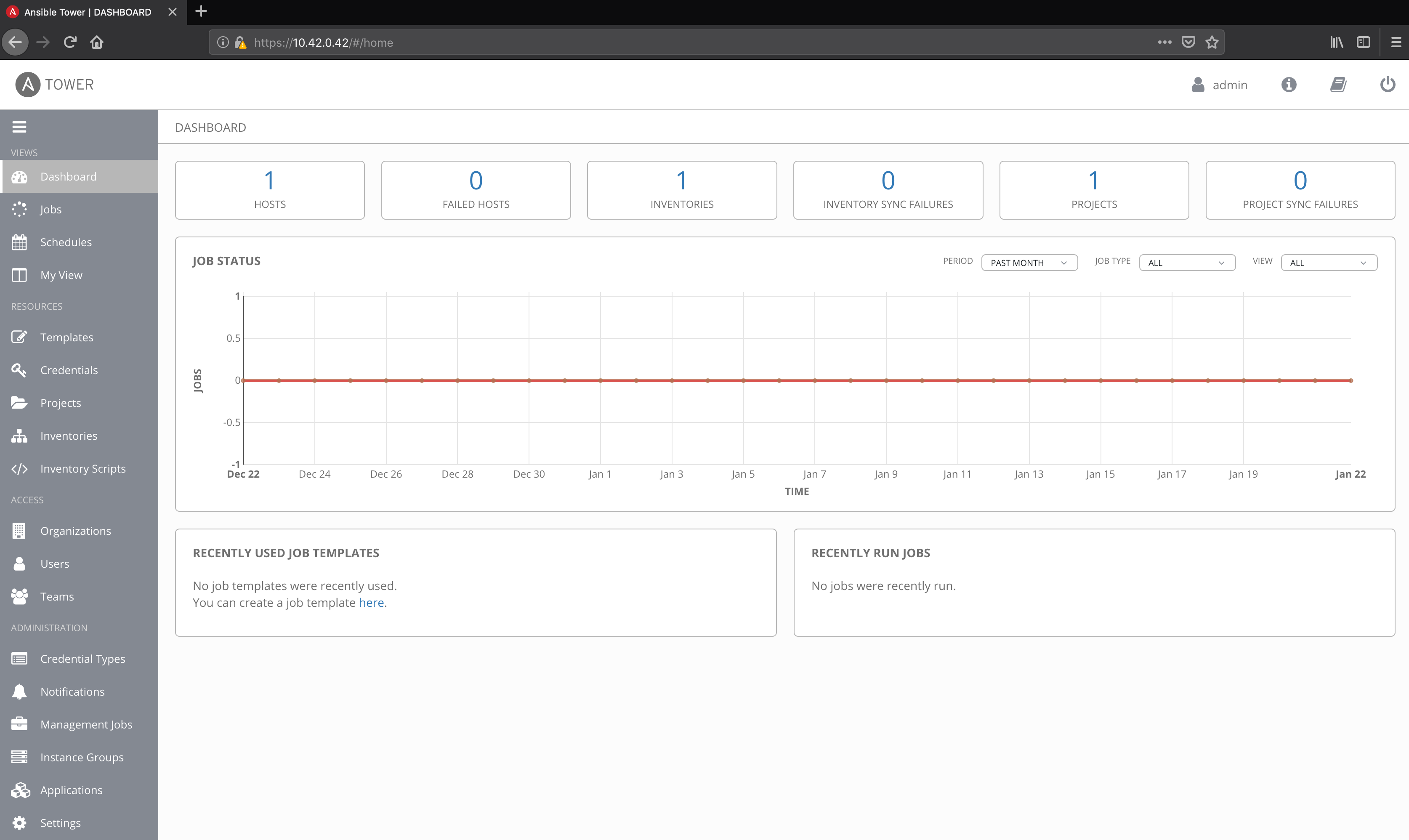 Ansible Tower on Vagrant – print(“software-defined words”)